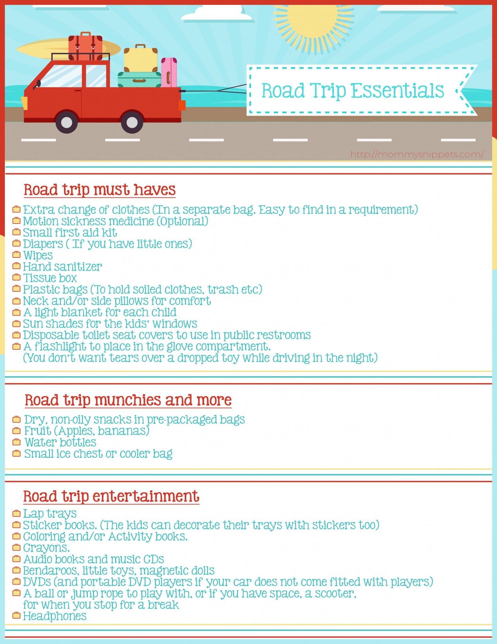 5 Ways To Make A Road Trip Easy On Kids 5 Ways To Make A Road Trip Easy On Kids