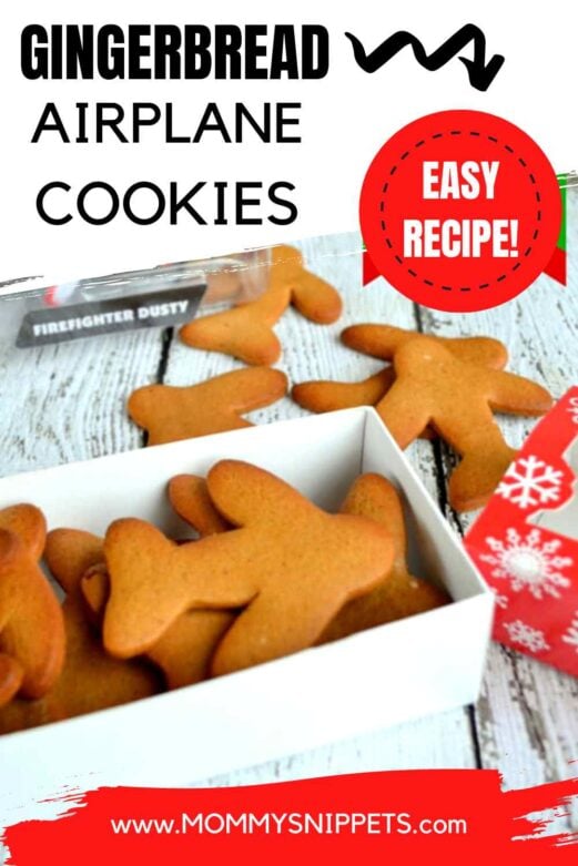 How to Make Gingerbread Plane { A Gingerbread Airplane Recipe}