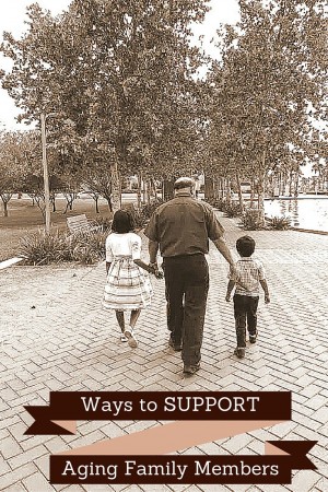 Ways to support aging family members {#AgingWell} - Mommy Snippets