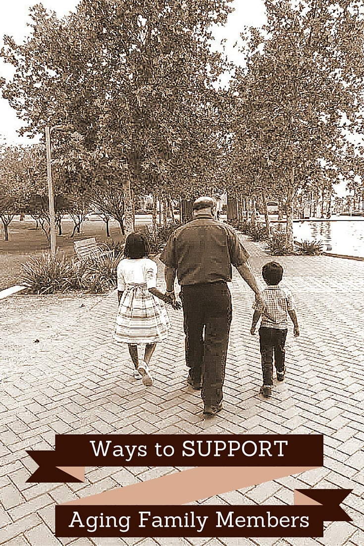 Ways to support aging family members {#AgingWell} - Mommy Snippets