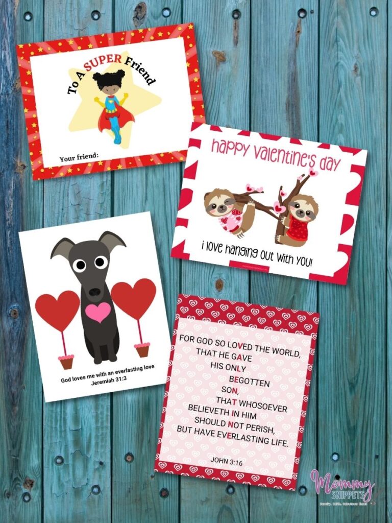 25 Free Printable Valentines Kids Will Love - Mommy Snippets