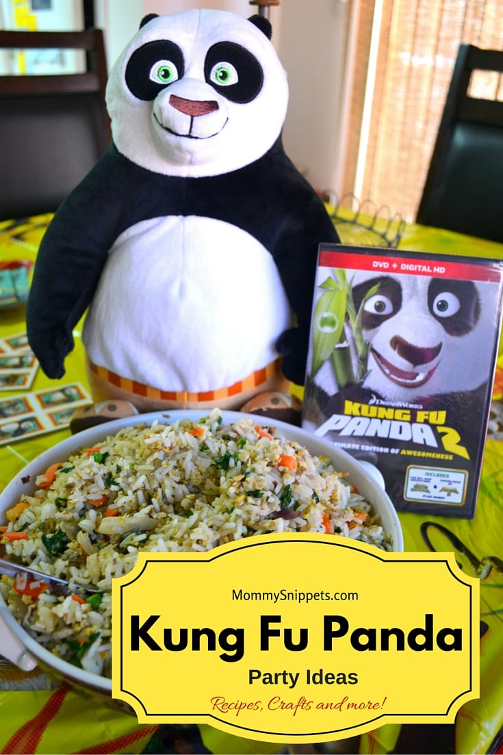 Kung Fu Panda Party Ideas {A Chinese Fried Rice Recipe, a Giveaway and ...
