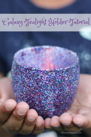 DIY Galaxy Tea Light Holders: One of My Favorite Space Camp Ideas!