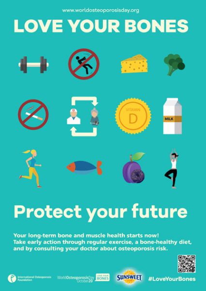 You need to take care of your bones!
