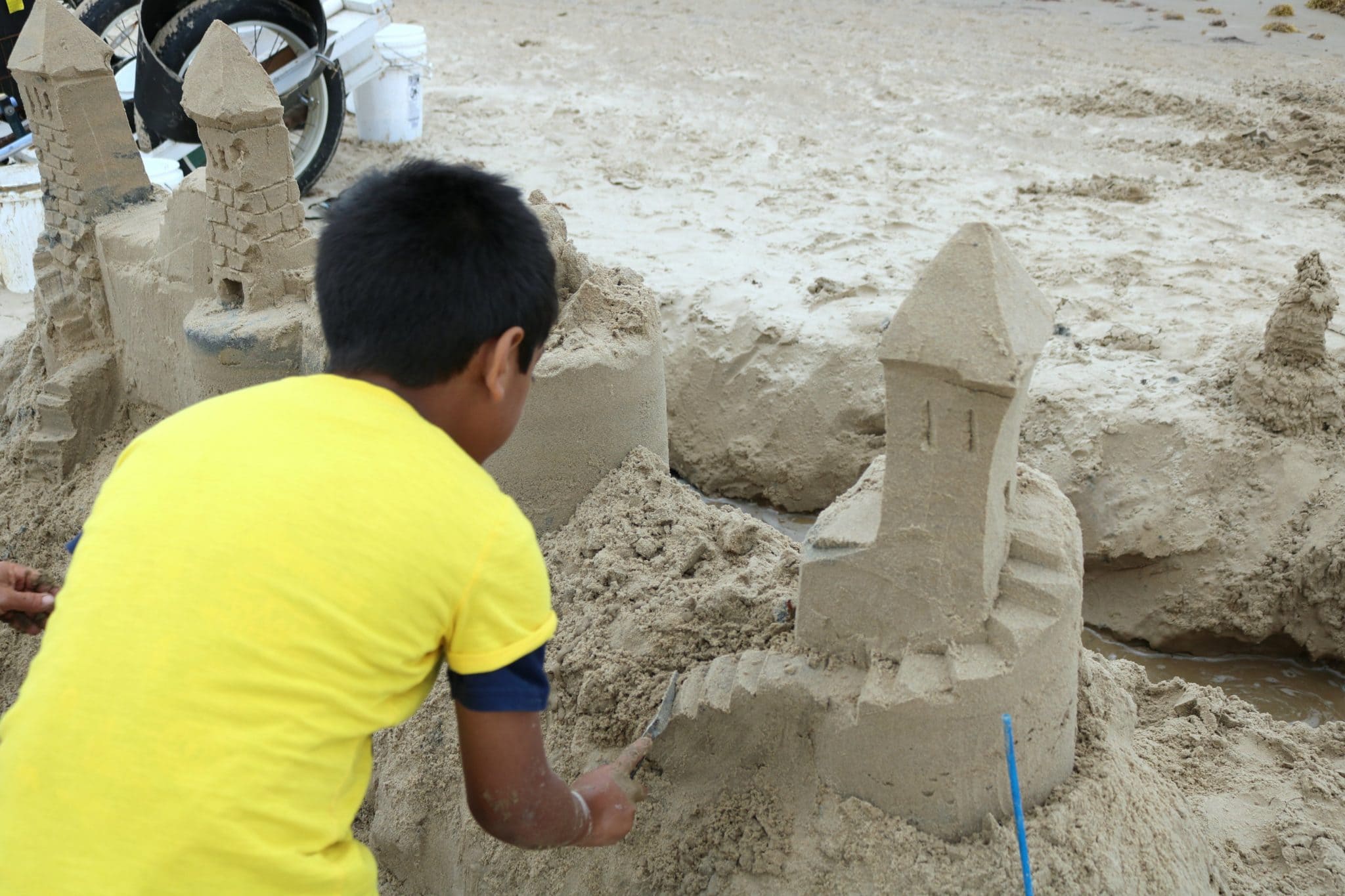 Sandcastle Lessons on South Padre are not to be missed!