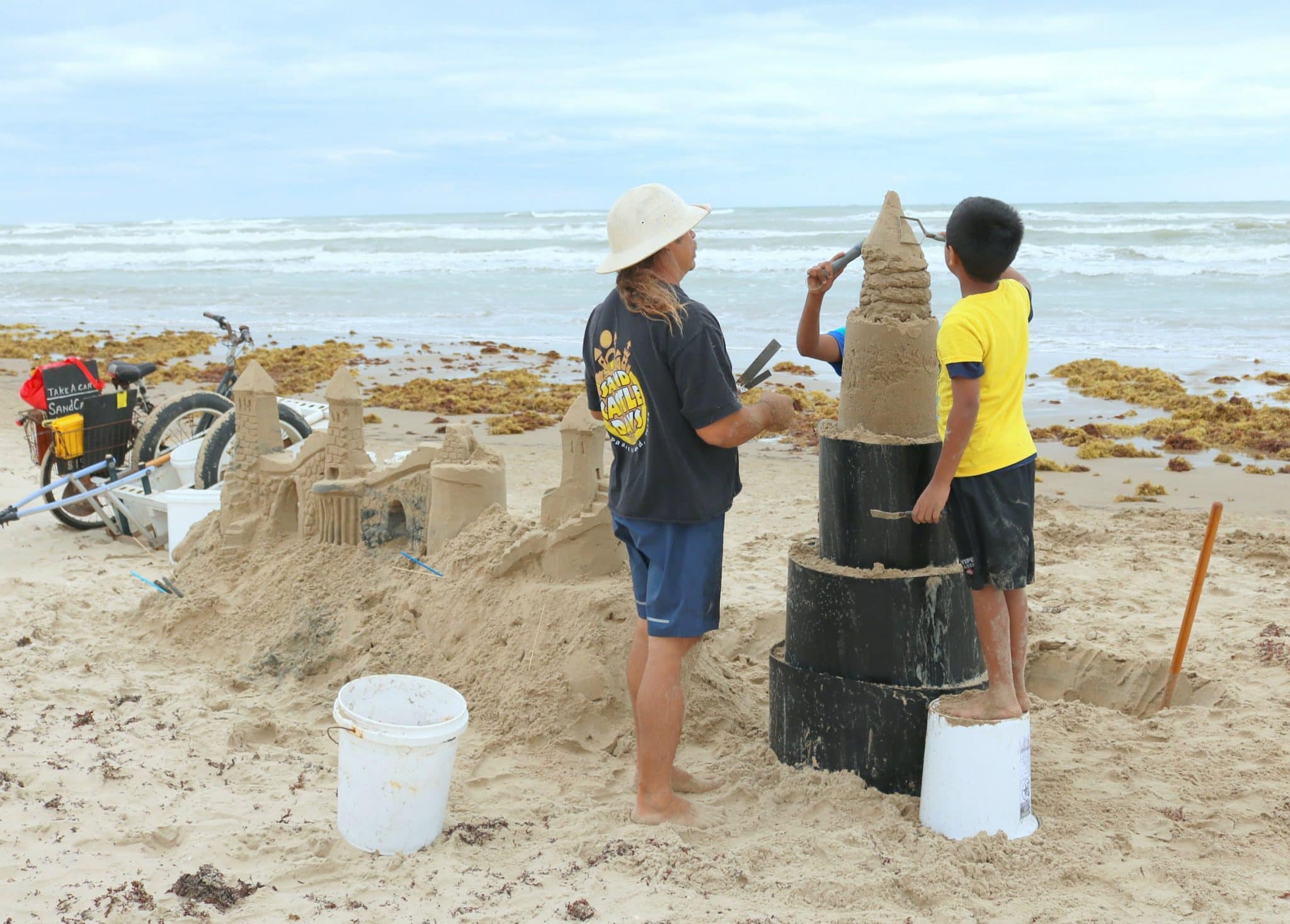 Sandcastle Lessons on South Padre are not to be missed!