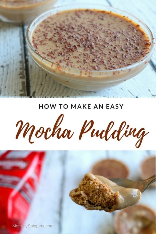 How to make an easy mocha pudding for the next time you entertain