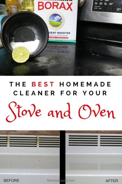 The Best DIY Stove Top Cleaner for Glass Tops, Ceramic Stove Top, Oven