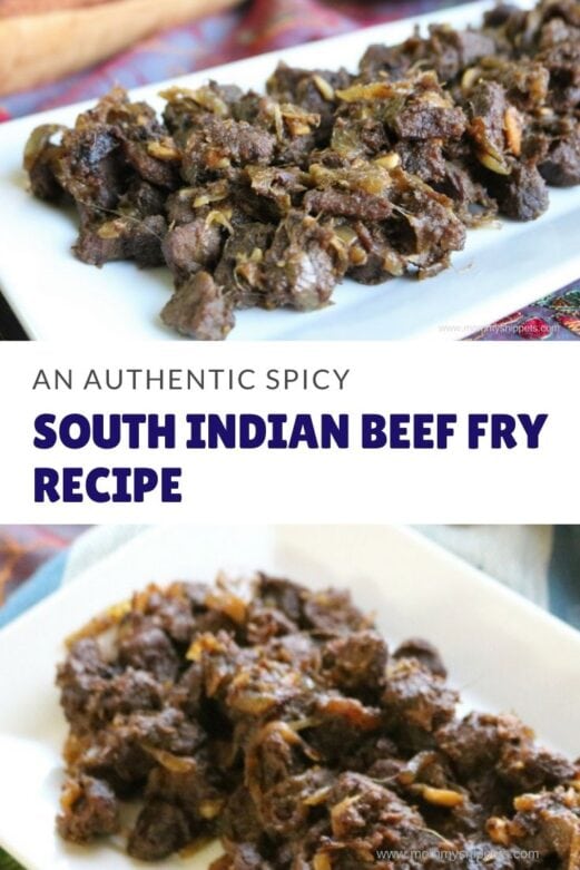 An authentic South Indian Beef Fry recipe you can't resist!