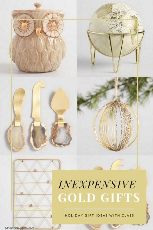 Inexpensive gold holiday gift ideas that are classy (+ A GOLDEN BELL ...
