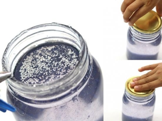 How to Make a Sonic the Hedgehog Craft: Sensory Calm Down Jar
