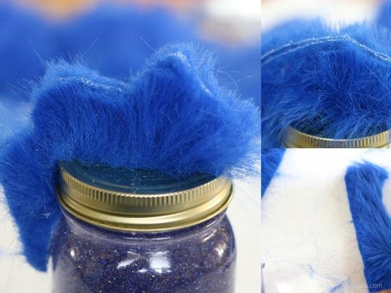 How to Make a Sonic the Hedgehog Craft: Sensory Calm Down Jar