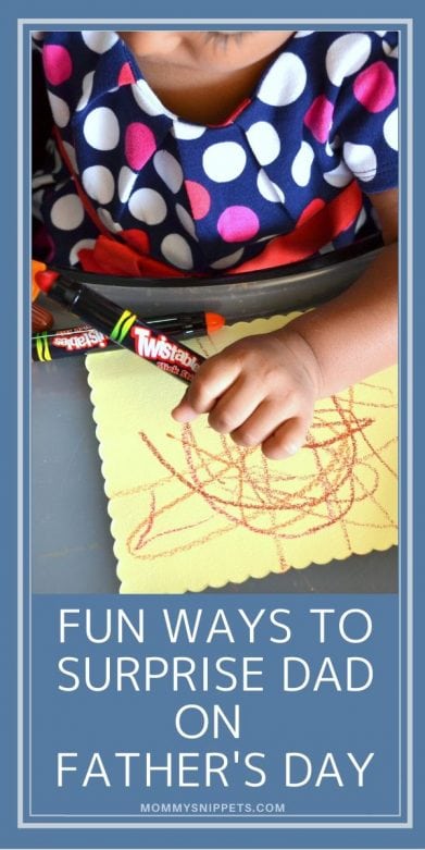 How to Surprise Dad on Father’s Day With A Free All About Dad Printable