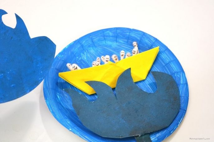 Jesus Calms the Storm Craft - Easy Sunday School Craft