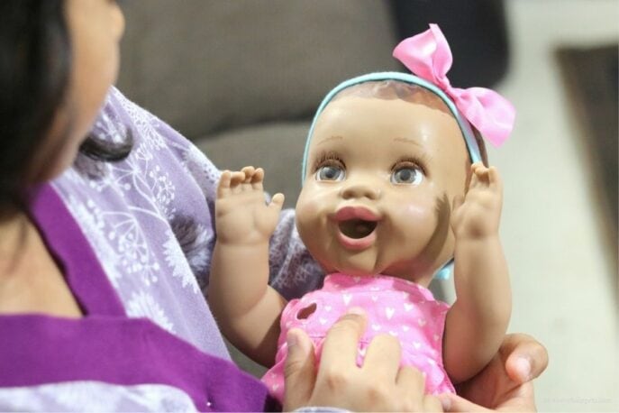 Mealtime Magic Maya-The Adorable Interactive Baby Doll