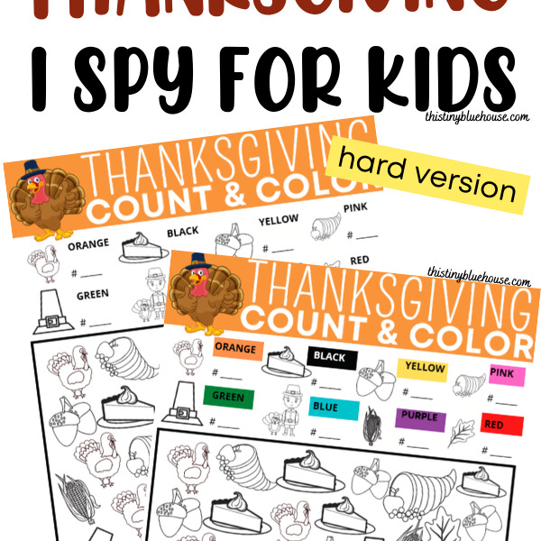 Over 25 Free Thanksgiving Printables for Kids - Mommy Snippets