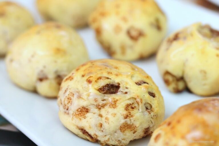 The Best 3 Ingredient Baked Apple Fritter Rolls Recipe