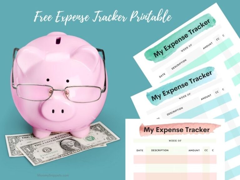 How to Teach Financial Literacy to Teens + Free Expense Tracker