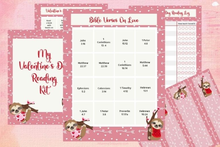 A Valentine Reading Challenge Your Kids Will Love! (+Free Printable)