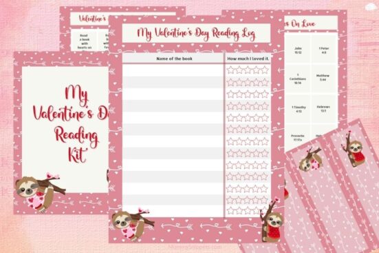 A Valentine Reading Challenge Your Kids Will Love! (+Free Printable)