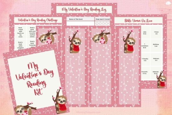 A Valentine Reading Challenge Your Kids Will Love! (+Free Printable)