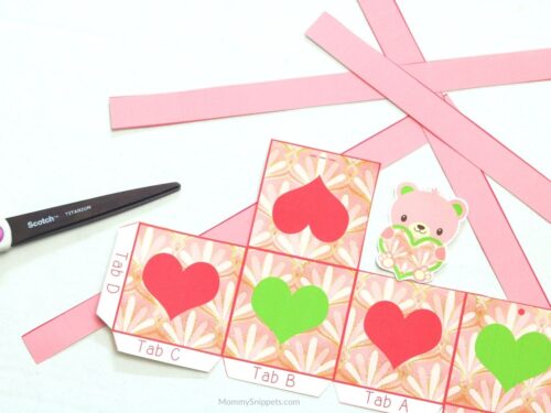 How to Make an Easy Valentine Pop up Craft - Mommy Snippets