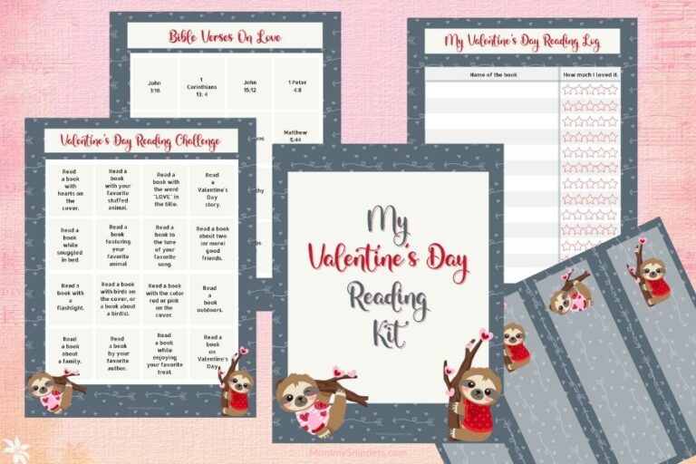 A Valentine Reading Challenge Your Kids Will Love! (+Free Printable)