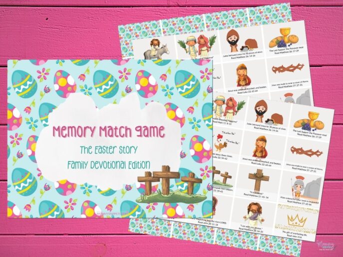 The Easter Devotional Memory Game Your Family Will Love