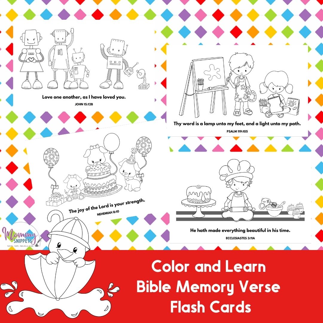5 Easy Ways to Help a Child Learn Bible Verses (+ Free Bible Verse ...