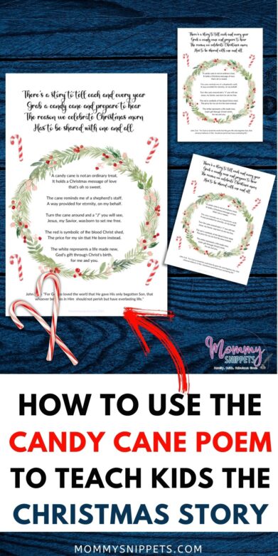 How to Use the Candy Cane Poem to Teach Kids the Christmas Story