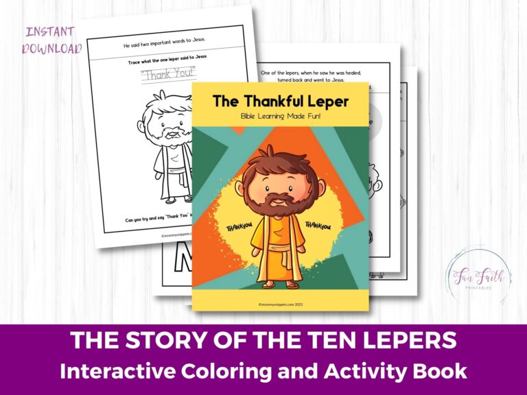 Story of the Ten Lepers: Help Kids Embrace an Attitude of Gratitude