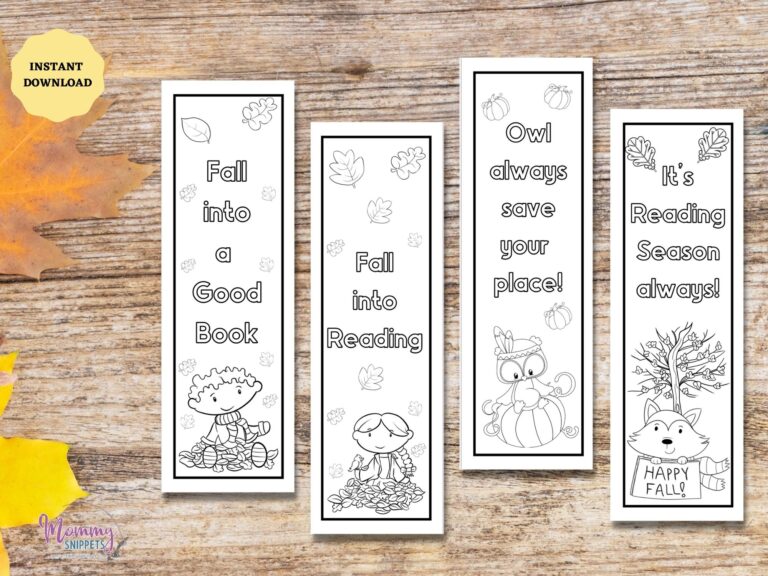 Make Fall Reading Fun: Free Printable Reading Challenge for Kids