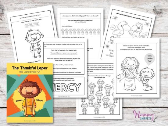 Story of the Ten Lepers: Help Kids Embrace an Attitude of Gratitude