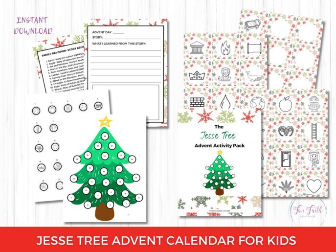 Celebrate Christ in the Holidays- a Jesse Tree Advent Countdown