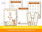 The Ultimate Family Activity Bundle of Thanksgiving Printables