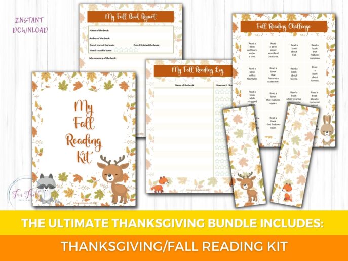 The Ultimate Family Activity Bundle of Thanksgiving Printables