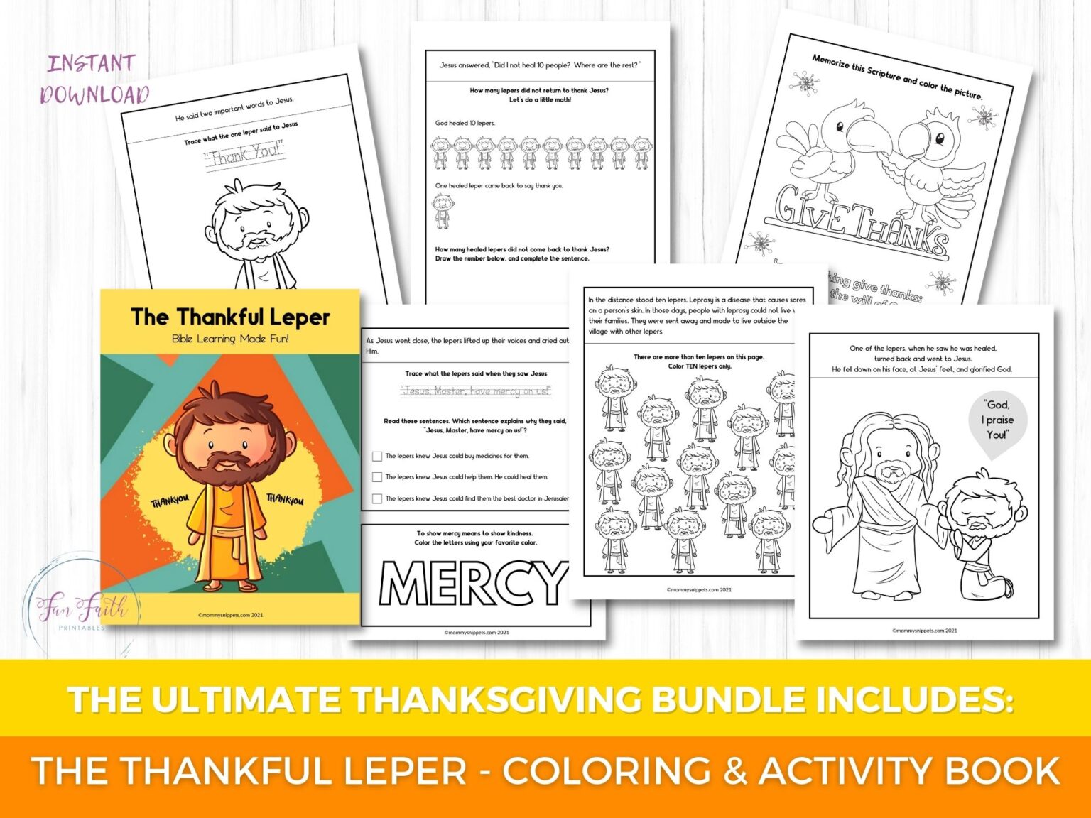 The Ultimate Family Activity Bundle of Thanksgiving Printables