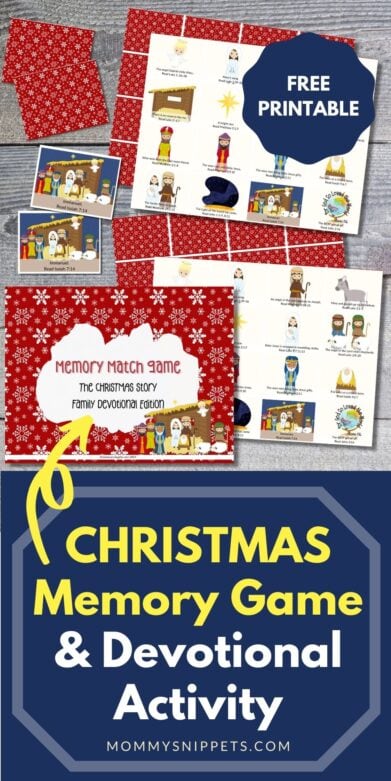 The Free Printable Christmas Memory Game Your Family Will Love