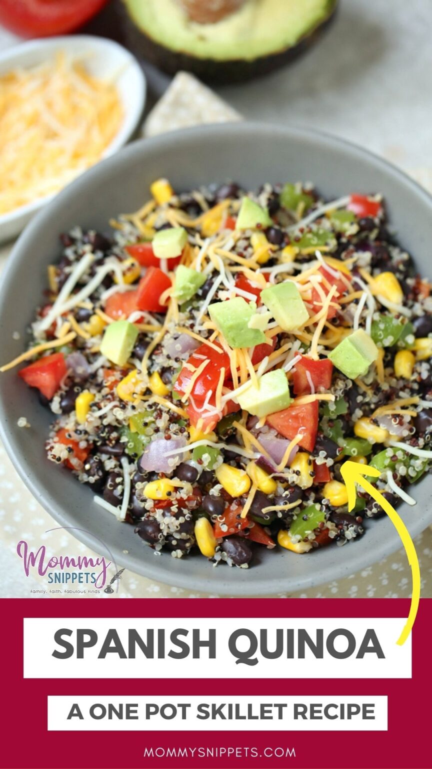 One Pot Spanish Quinoa Skillet Recipe: Healthy Meal for Athletes