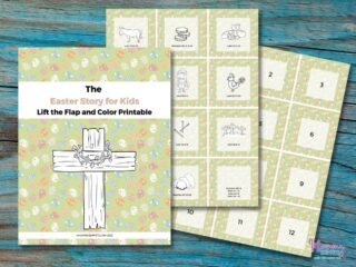 Free Printable Christian Easter Cards for Kids to Color and Share