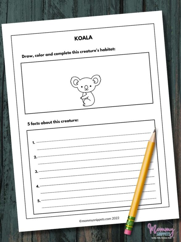 The Printable A-Z Animal Research Project Journal Your Kids Will Love!