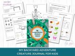 A Big Science Learning Pack, Homeschooling Workbooks Bundle for Kids
