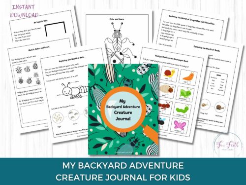A Big Science Learning Pack, Homeschooling Workbooks Bundle for Kids