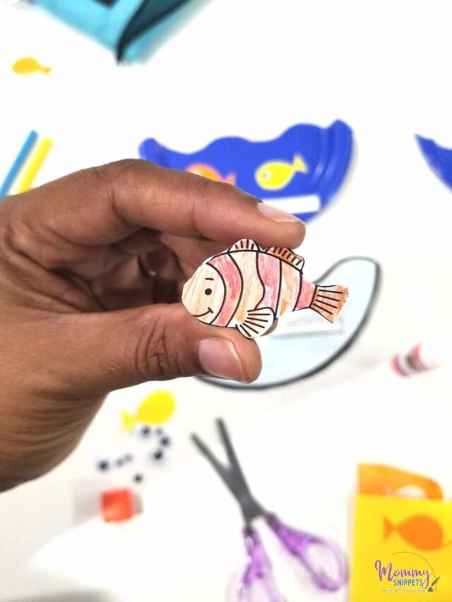 2 Simple Sunday School Crafts -Easy Fish Crafts with Bible Verses