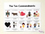 Ten Commandments for Kids- Simple 10 Commandments Printable