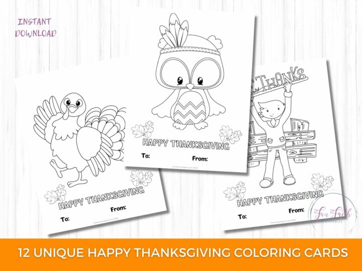 Free Christian Thanksgiving Coloring Pages for Sunday School