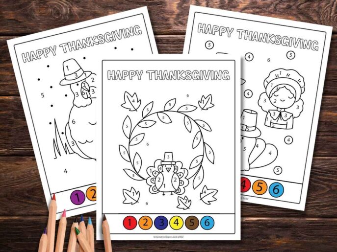 Free Christian Thanksgiving Coloring Pages for Sunday School