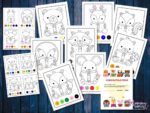 A Color By Number Reading Log Printable For Younger Kids